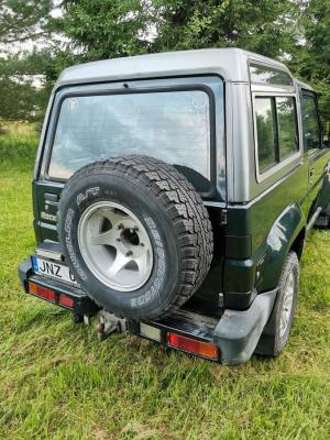 Green Daihatsu Rocky 1997 in Utena, with an engine capacity of 2.77 L and mileage of 207 thousand km for 3700 €, photo 3 on AUTOMOTO.COM.LV
