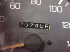 Green Daihatsu Rocky 1997 in Utena, with an engine capacity of 2.77 L and mileage of 207 thousand km for 3700 €, photo 13 on AUTOMOTO.COM.LV