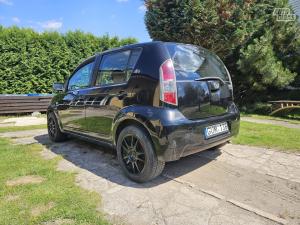 Black Daihatsu Sirion 2006 in Vilnius, with an engine capacity of 1.00 L and mileage of 260 thousand km for 400 €, photo 5 on AUTOMOTO.COM.LV
