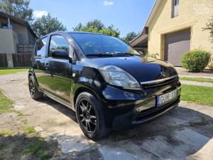 Black Daihatsu Sirion 2006 in Vilnius, with an engine capacity of 1.00 L and mileage of 260 thousand km for 400 €, photo 7 on AUTOMOTO.COM.LV