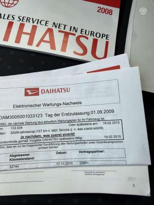 Черный Дайхатсу Сирион 2011 в Юрбаркас, объемом двигателя 1.20 л и пробегом 220 тыс. км за 1799 €, фото 14 на AUTOMOTO.COM.LV