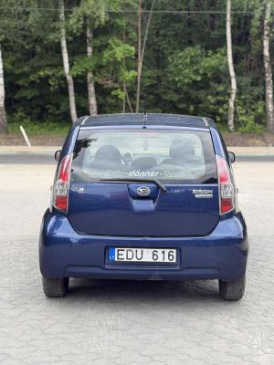 Blue Daihatsu Sirion 2006 in Vilnius, with an engine capacity of 1.30 L and mileage of 165 thousand km for 890 €, photo 6 on AUTOMOTO.COM.LV