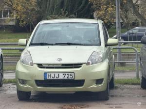 Green Daihatsu Sirion 2006 in Kaunas, with an engine capacity of 1.30 L and mileage of 0 thousand km for 899 €, photo 6 on AUTOMOTO.COM.LV