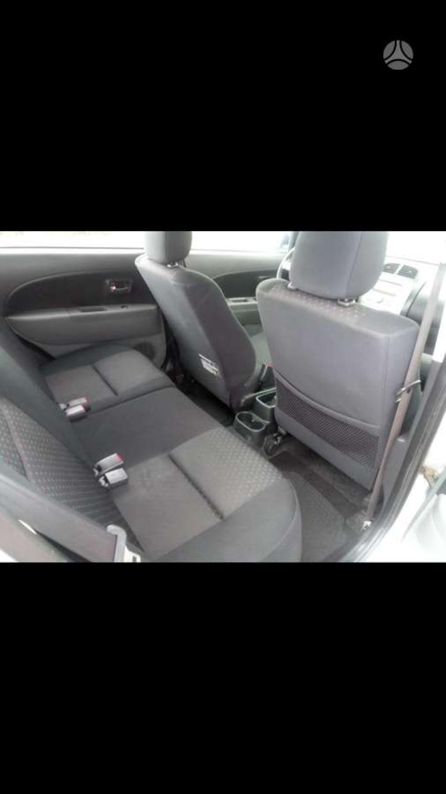 Grey Daihatsu Sirion 2009 in Vilnius, with an engine capacity of 1.30 L and mileage of 96 thousand km for 3950 €, photo 23 on AUTOMOTO.COM.LV