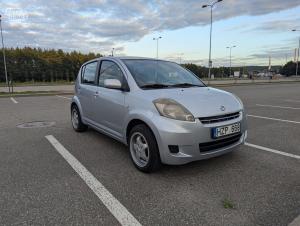 Grey Daihatsu Sirion 2009 in Vilnius, with an engine capacity of 1.30 L and mileage of 125 thousand km for 1500 €, photo 3 on AUTOMOTO.COM.LV