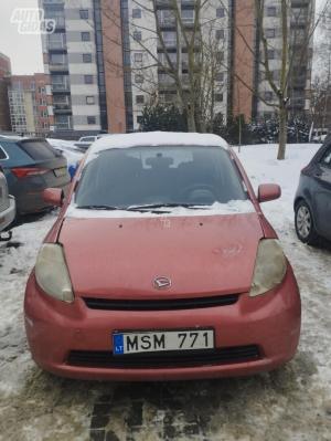 Daihatsu Sirion 2005 in Vilnius, with an engine capacity of 1.00 L and mileage of 188 thousand km for 400 €, photo 5 on AUTOMOTO.COM.LV
