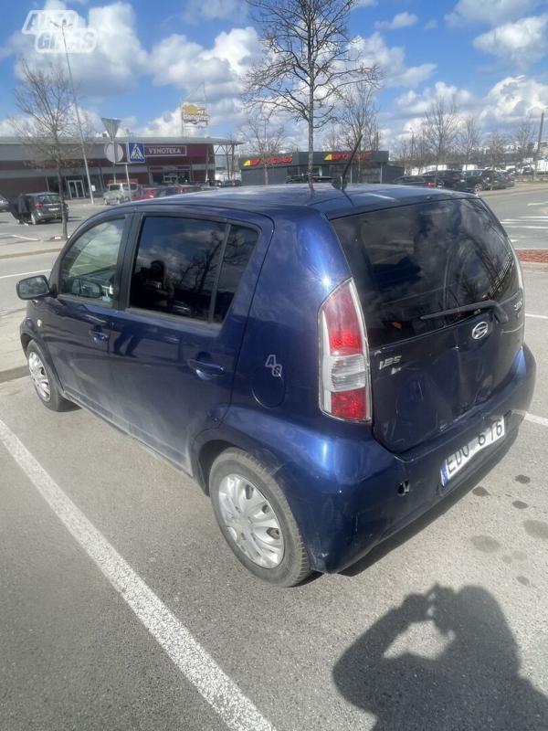 Daihatsu Sirion 2011 in Vilnius, with an engine capacity of 1.30 L and mileage of 346 thousand km for 649 €, photo 2 on AUTOMOTO.COM.LV