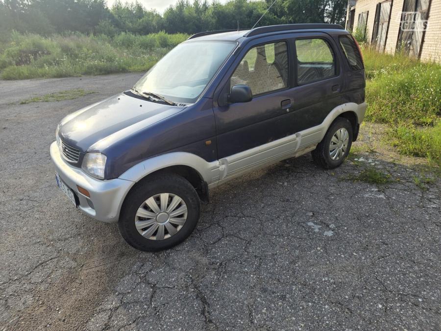 Daihatsu Terios 1998 Zarasai, ar dzinēja tilpumu 1.30 L un nobraukumu 145 tūkst. km par 670 €, foto 4 vietnē AUTOMOTO.COM.LV