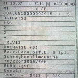 Красный Дайхатсу Тревис 2007 в Вильянди, объемом двигателя 0.00 л и пробегом 111 тыс. км за 2990 €, фото 13 на AUTOMOTO.COM.LV