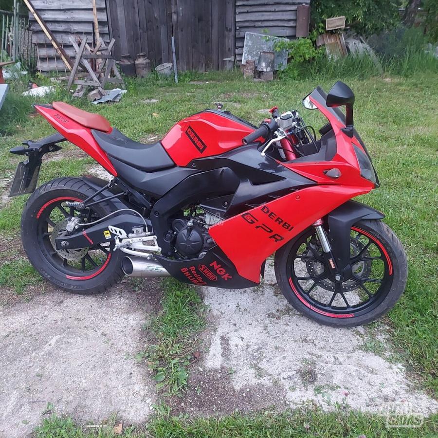 Derbi GPR 2011 в Расейняй, объемом двигателя 0.13 л и пробегом 0 тыс. км за 1540 €, фото 8 на AUTOMOTO.COM.LV