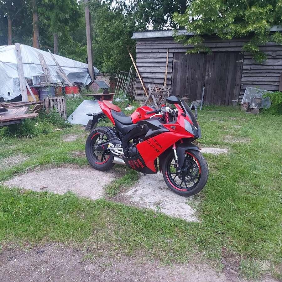 Derbi GPR 2011 in Raseiniai, with an engine capacity of 0.13 L and mileage of 3 thousand km for 1590 €, photo 1 on AUTOMOTO.COM.LV