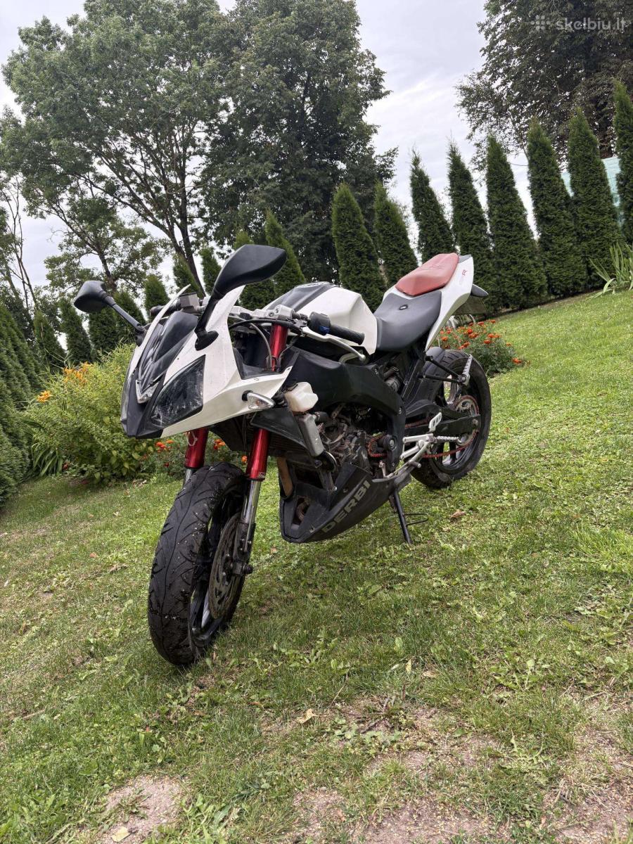 White Derbi GPR 2011 in Pasvalys, with an engine capacity of 0.13 L and mileage of 18 thousand km for 800 €, photo 1 on AUTOMOTO.COM.LV