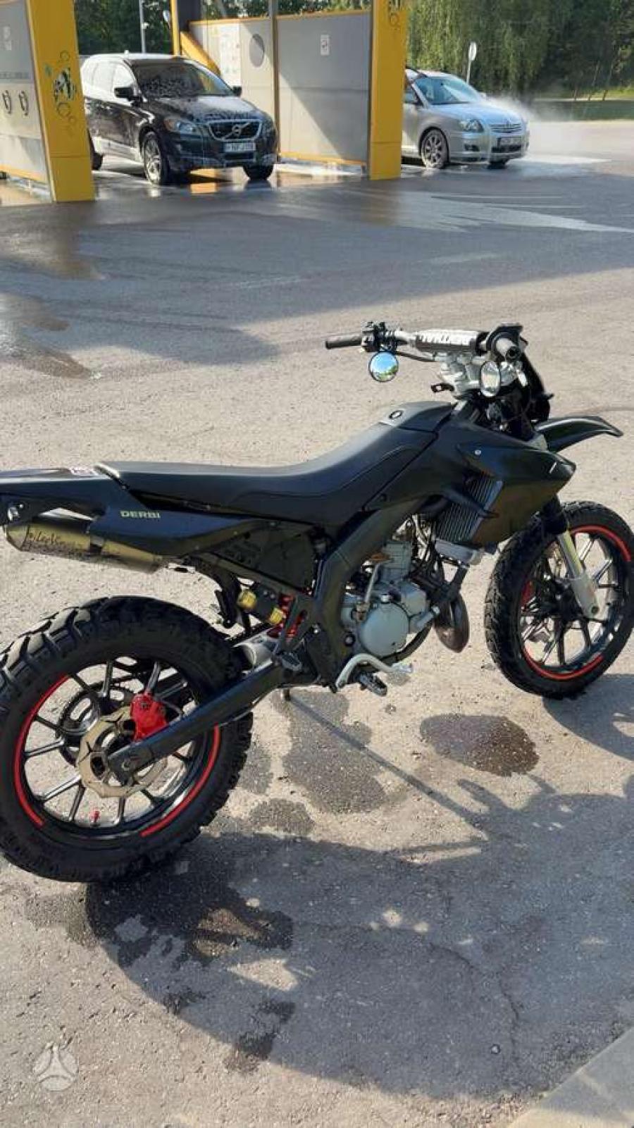 Черный Derbi Senda 2009 в Утена, объемом двигателя 49.00 л и пробегом 17 тыс. км за 1450 €, фото 4 на AUTOMOTO.COM.LV