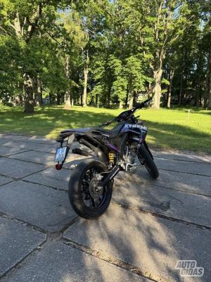 Black Derbi Senda 2018 in Radviliskis, with an engine capacity of 0.05 L and mileage of 18 thousand km for 2000 €, photo 6 on AUTOMOTO.COM.LV