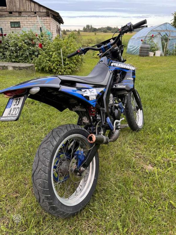 Derbi Senda 2009 Kaišiadorys, ar dzinēja tilpumu 50.00 L un nobraukumu 20 tūkst. km par 1550 €, foto 4 vietnē AUTOMOTO.COM.LV