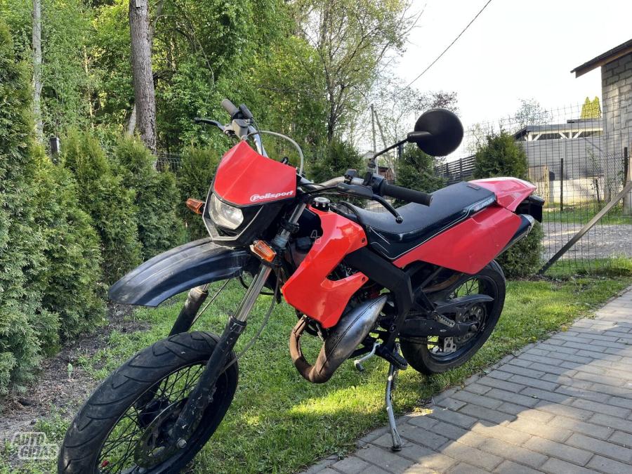 Red Derbi Senda 2005 in Vilnius, with an engine capacity of 0.05 L and mileage of 2 thousand km for 1250 €, photo 8 on AUTOMOTO.COM.LV