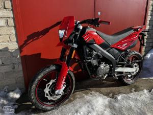 Red Derbi Senda 2025 in Klaipeda, with an engine capacity of 0.13 L and mileage of 277 thousand km for 830 €, photo 6 on AUTOMOTO.COM.LV