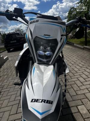 White Derbi Senda 2014 in Raseiniai, with an engine capacity of 0.05 L and mileage of 3 thousand km for 2700 €, photo 4 on AUTOMOTO.COM.LV