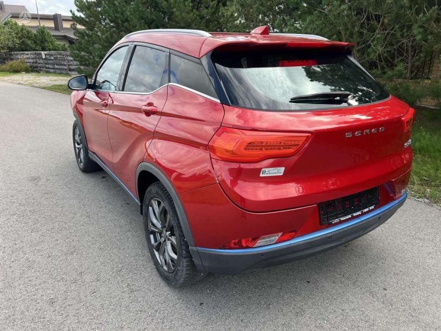 Sarkans DFSK Seres 3 2025 Klaipėda, ar dzinēja tilpumu 0.00 L un nobraukumu 0 tūkst. km par 12700 €, foto 5 vietnē AUTOMOTO.COM.LV