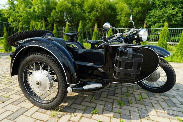 Dnepr K 750 1964 in Preili, with an engine capacity of 0.75 L and mileage of 0 thousand km for 5100 €, photo 3 on AUTOMOTO.COM.LV