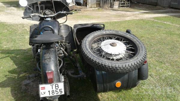 Dnepr K 750 1968 Bauska, ar dzinēja tilpumu 0.75 L un nobraukumu 0 tūkst. km par 1200 €, foto 3 vietnē AUTOMOTO.COM.LV