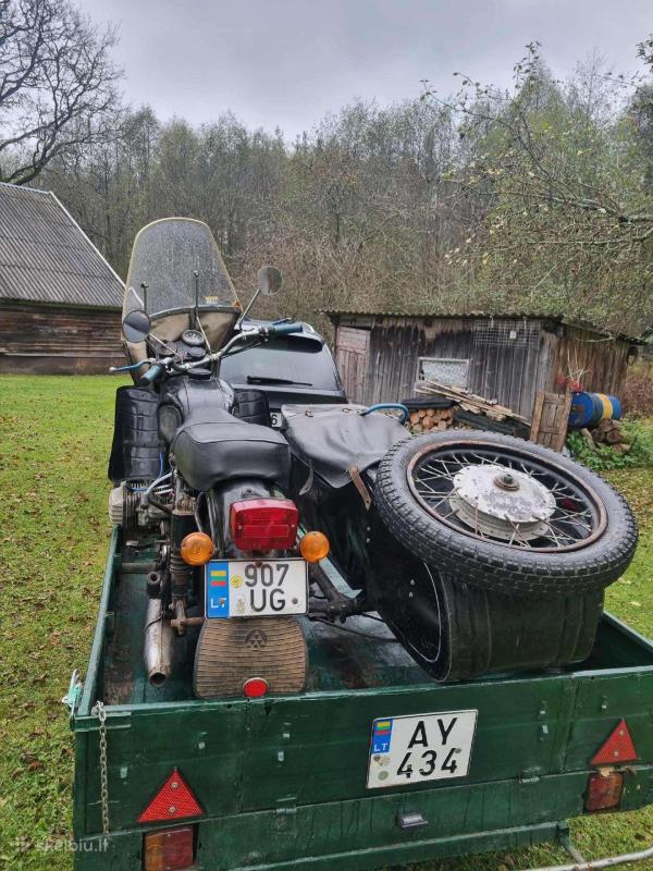 Melns Dnepr MT 11 1987 Zarasai, ar dzinēja tilpumu 0.00 L un nobraukumu 8 tūkst. km par 900 €, foto 2 vietnē AUTOMOTO.COM.LV