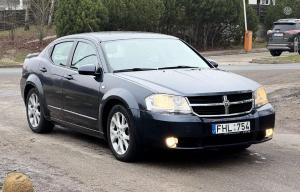Blue Dodge Avenger 2011 in Vilnius, with an engine capacity of 1.97 L and mileage of 165 thousand km for 1400 €, photo  on AUTOMOTO.COM.LV