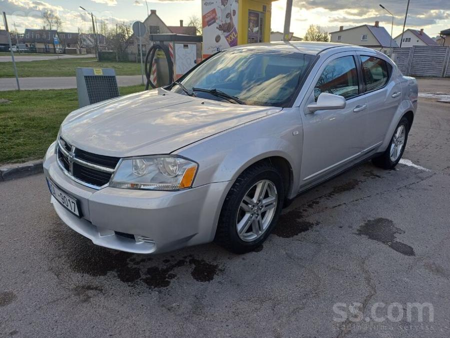 Grey Dodge Avenger 2008 in Daugavpils, with an engine capacity of 2.40 L and mileage of 159 thousand km for 2550 €, photo 1 on AUTOMOTO.COM.LV
