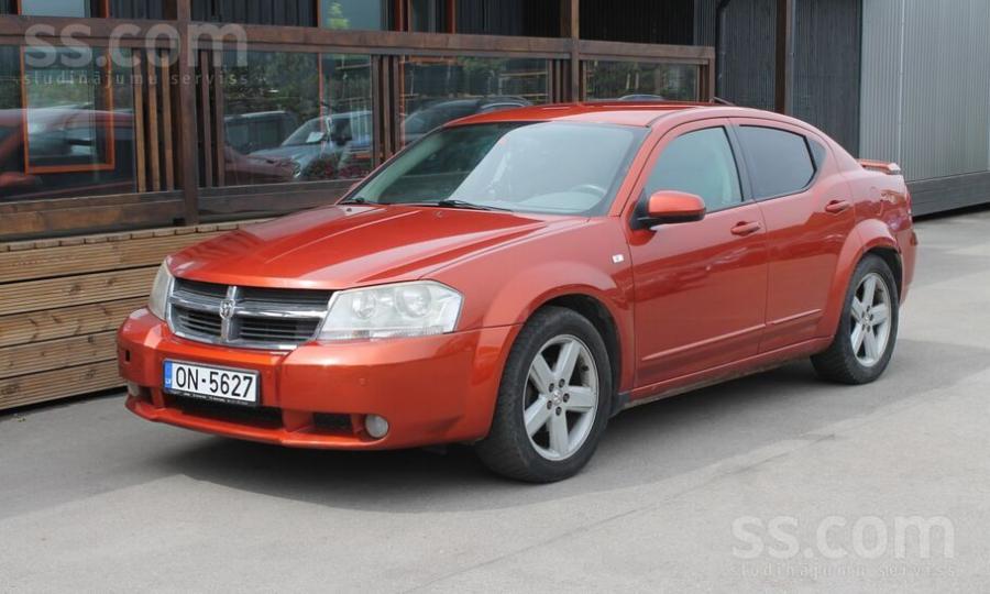 Orange Dodge Avenger 2007 in Riga, with an engine capacity of 2.00 L and mileage of 0 thousand km for 2490 €, photo 3 on AUTOMOTO.COM.LV