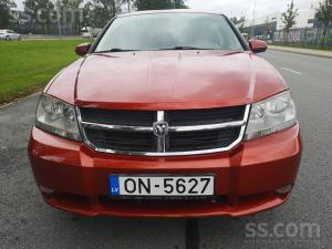 Red Dodge Avenger 2007 in Riga, with an engine capacity of 2.00 L and mileage of 0 thousand km for 2690 €, photo 3 on AUTOMOTO.COM.LV