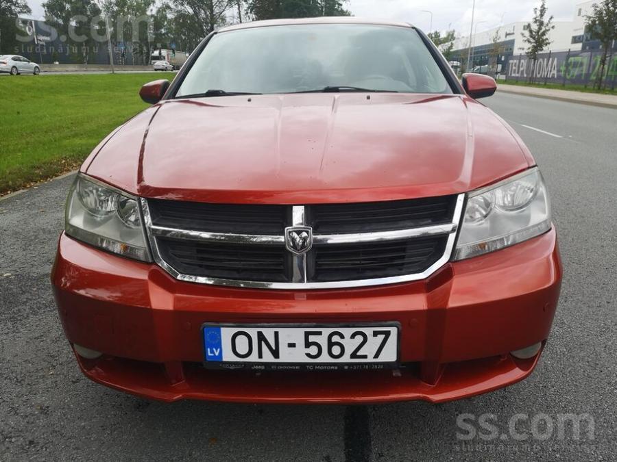 Red Dodge Avenger 2007 in Riga, with an engine capacity of 2.00 L and mileage of 0 thousand km for 2690 €, photo 3 on AUTOMOTO.COM.LV
