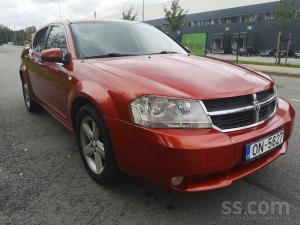 Red Dodge Avenger 2007 in Riga, with an engine capacity of 2.00 L and mileage of 0 thousand km for 2690 €, photo 4 on AUTOMOTO.COM.LV