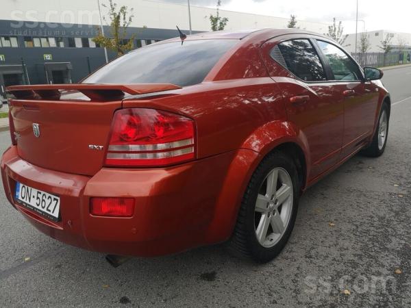 Sarkans Dodge Avenger 2007 Rīga, ar dzinēja tilpumu 2.00 L un nobraukumu 0 tūkst. km par 2690 €, foto 7 vietnē AUTOMOTO.COM.LV
