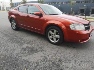 Red Dodge Avenger 2007 in Riga, with an engine capacity of 2.00 L and mileage of 0 thousand km for 2690 €, photo 10 on AUTOMOTO.COM.LV