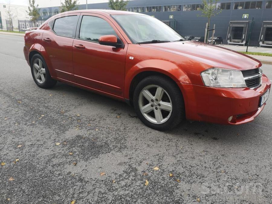 Red Dodge Avenger 2007 in Riga, with an engine capacity of 2.00 L and mileage of 0 thousand km for 2690 €, photo 10 on AUTOMOTO.COM.LV