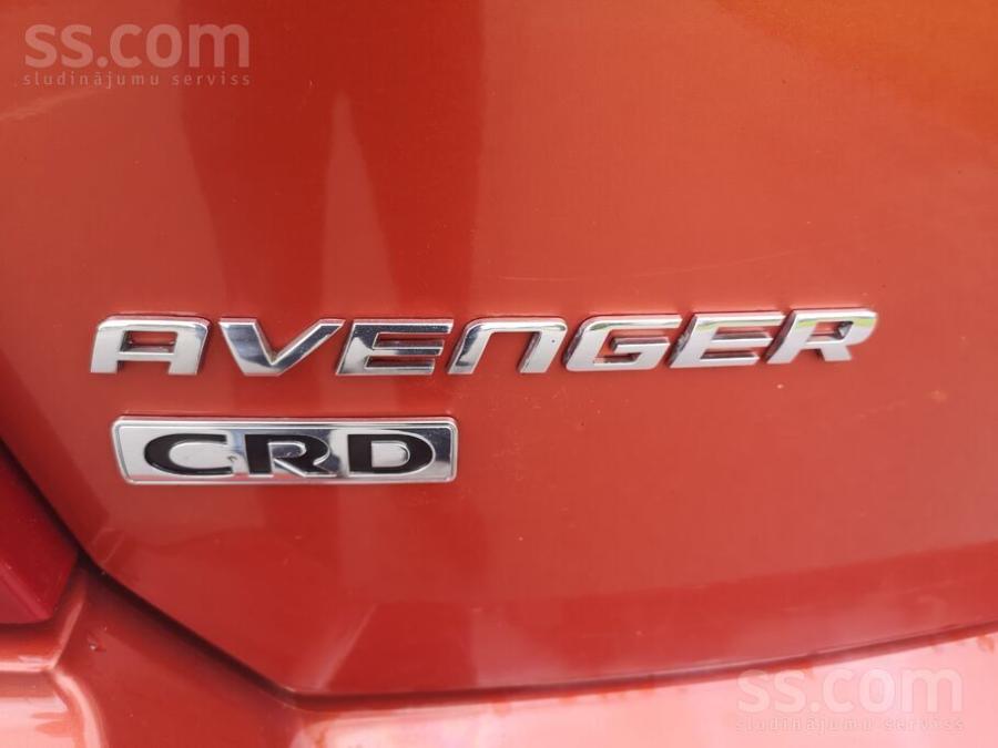Red Dodge Avenger 2007 in Riga, with an engine capacity of 2.00 L and mileage of 0 thousand km for 2690 €, photo 20 on AUTOMOTO.COM.LV