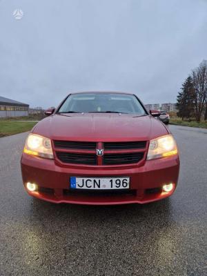 Sarkans Dodge Avenger 2008 Šauļi, ar dzinēja tilpumu 1.97 L un nobraukumu 3 tūkst. km par 2600 €, foto 10 vietnē AUTOMOTO.COM.LV