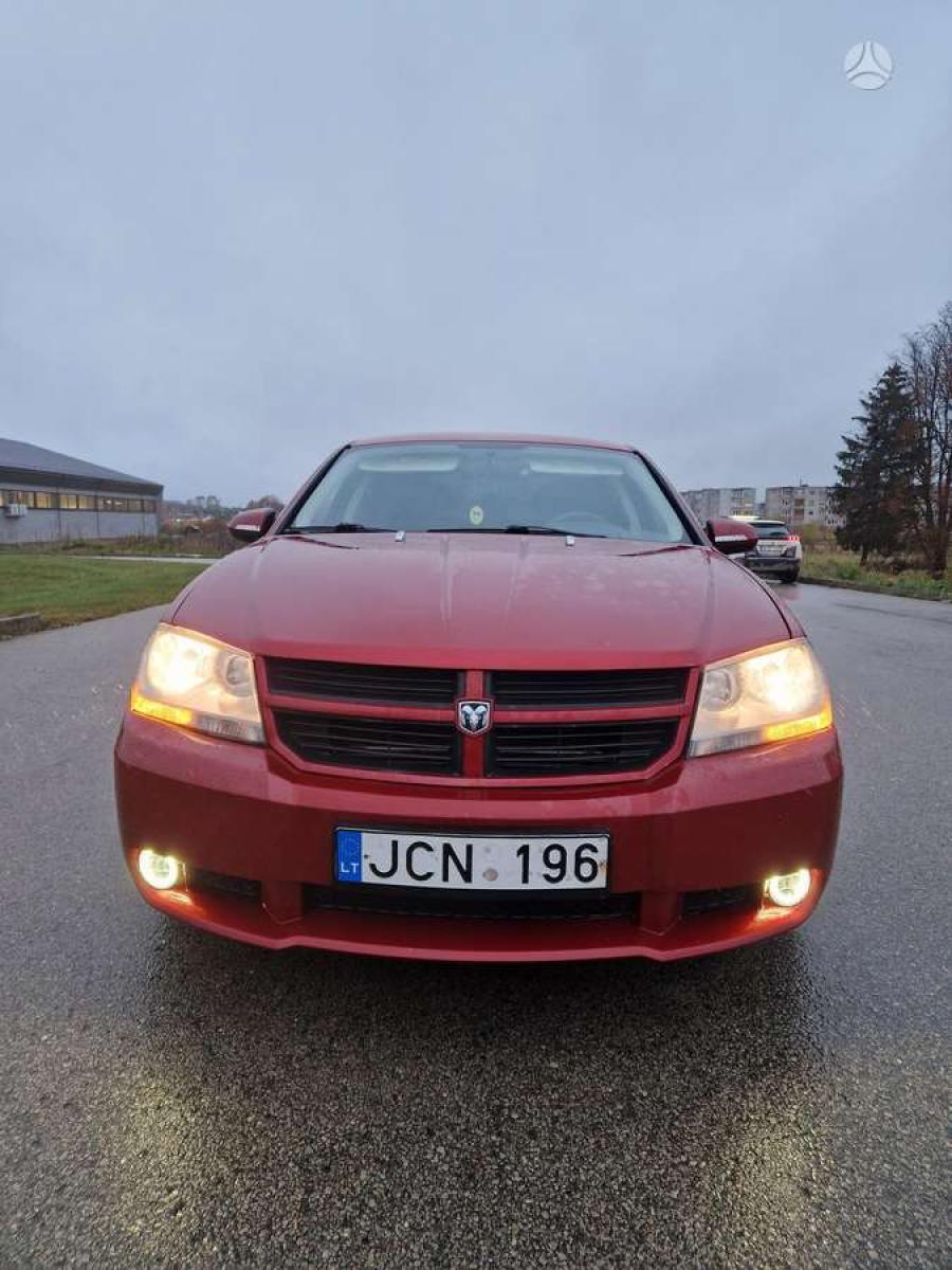 Sarkans Dodge Avenger 2008 Šauļi, ar dzinēja tilpumu 1.97 L un nobraukumu 3 tūkst. km par 2600 €, foto 11 vietnē AUTOMOTO.COM.LV