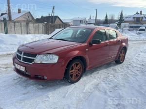 Red Dodge Avenger 2009 in Daugavpils, with an engine capacity of 2.40 L and mileage of 233 thousand km for 1700 €, photo 4 on AUTOMOTO.COM.LV