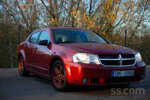 Red Dodge Avenger 2009 in Daugavpils, with an engine capacity of 2.40 L and mileage of 234 thousand km for 2900 €, photo 18 on AUTOMOTO.COM.LV