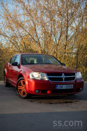 Red Dodge Avenger 2009 in Daugavpils, with an engine capacity of 2.40 L and mileage of 234 thousand km for 2900 €, photo 19 on AUTOMOTO.COM.LV