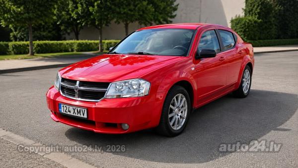 Красный Додж Авенджер 2009 в Маарду, объемом двигателя 2.00 л и пробегом 193 тыс. км за 2999 €, фото 1 на AUTOMOTO.COM.LV