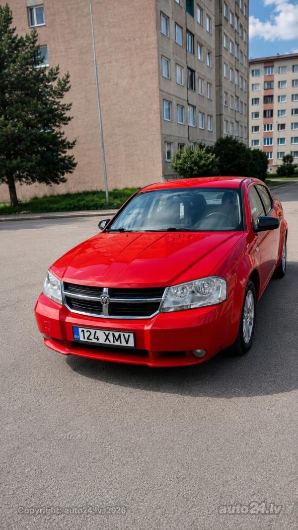 Красный Додж Авенджер 2009 в Маарду, объемом двигателя 2.00 л и пробегом 193 тыс. км за 2999 €, фото 3 на AUTOMOTO.COM.LV