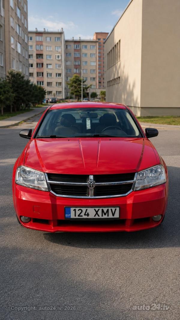 Красный Додж Авенджер 2009 в Маарду, объемом двигателя 2.00 л и пробегом 193 тыс. км за 2999 €, фото 4 на AUTOMOTO.COM.LV