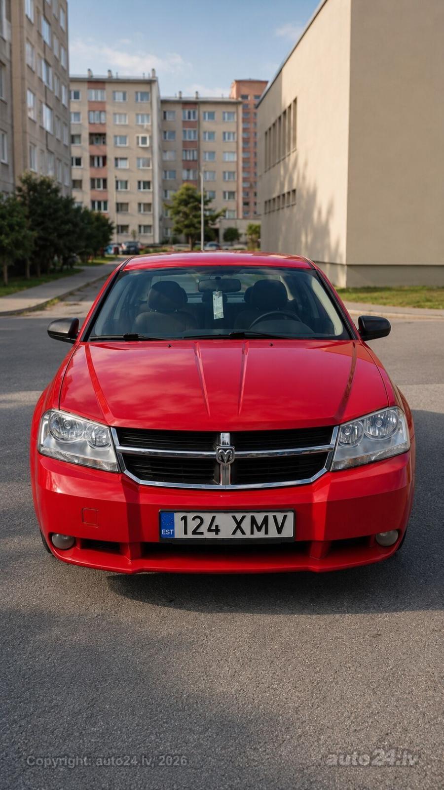Sarkans Dodge Avenger 2009 Mardu, ar dzinēja tilpumu 2.00 L un nobraukumu 193 tūkst. km par 2999 €, foto 5 vietnē AUTOMOTO.COM.LV