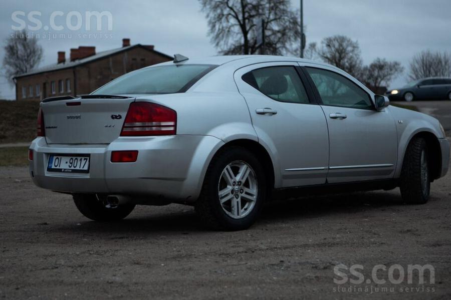 Dodge Avenger 2008 in Daugavpils, with an engine capacity of 2.40 L and mileage of 157 thousand km for 2200 €, photo 2 on AUTOMOTO.COM.LV