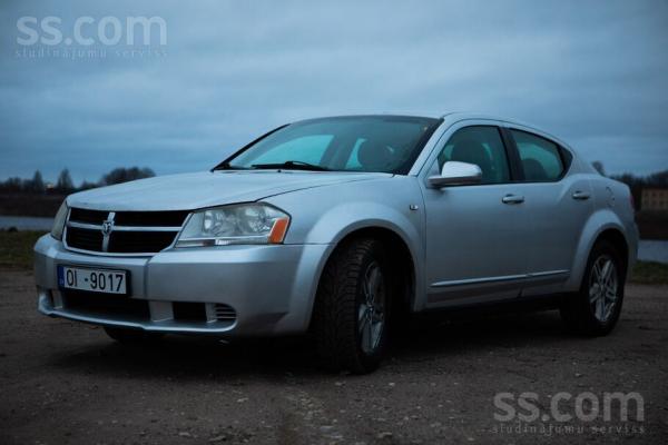 Dodge Avenger 2008 in Daugavpils, with an engine capacity of 2.40 L and mileage of 157 thousand km for 2200 €, photo 4 on AUTOMOTO.COM.LV