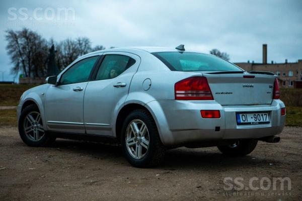 Dodge Avenger 2008 in Daugavpils, with an engine capacity of 2.40 L and mileage of 157 thousand km for 2200 €, photo 6 on AUTOMOTO.COM.LV