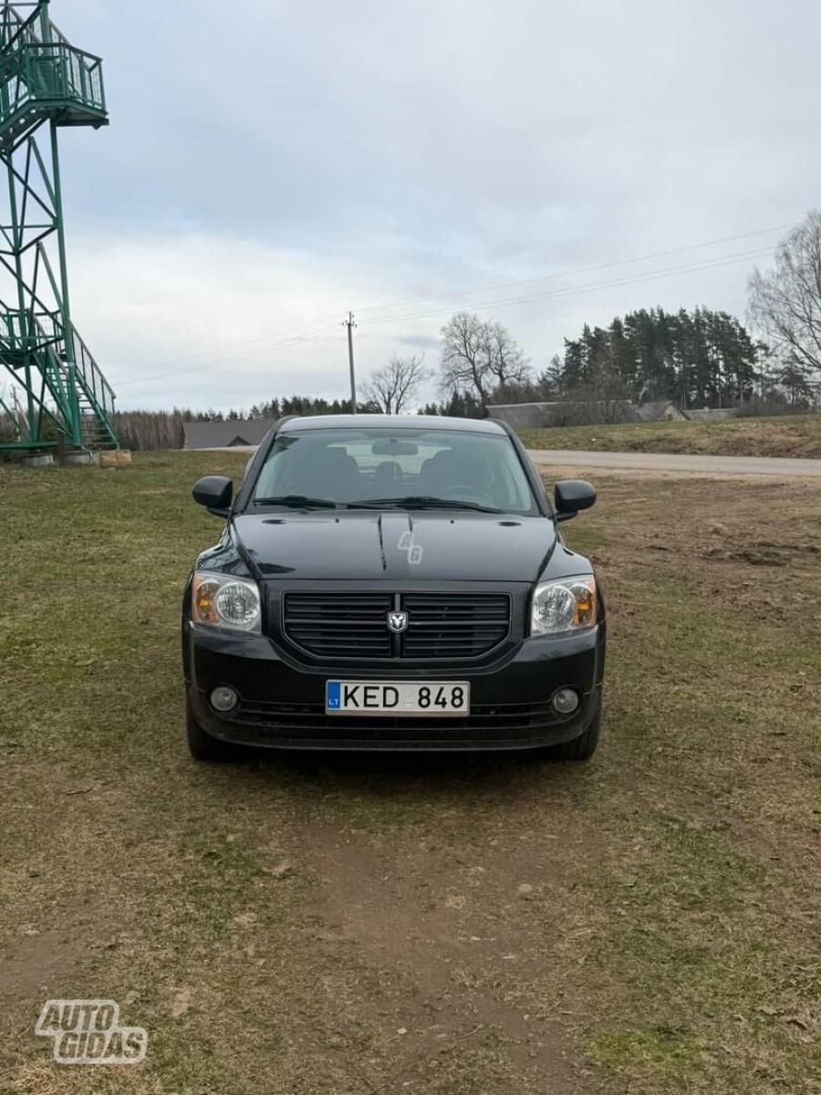 Black Dodge Caliber 2008 in Vilnius, with an engine capacity of 2.00 L and mileage of 217 thousand km for 2200 €, photo 1 on AUTOMOTO.COM.LV