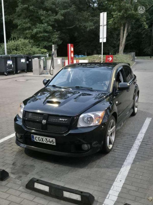 Melns Dodge Caliber 2008 Viļņa, ar dzinēja tilpumu 2.36 L un nobraukumu 255 tūkst. km par 5000 €, foto 2 vietnē AUTOMOTO.COM.LV